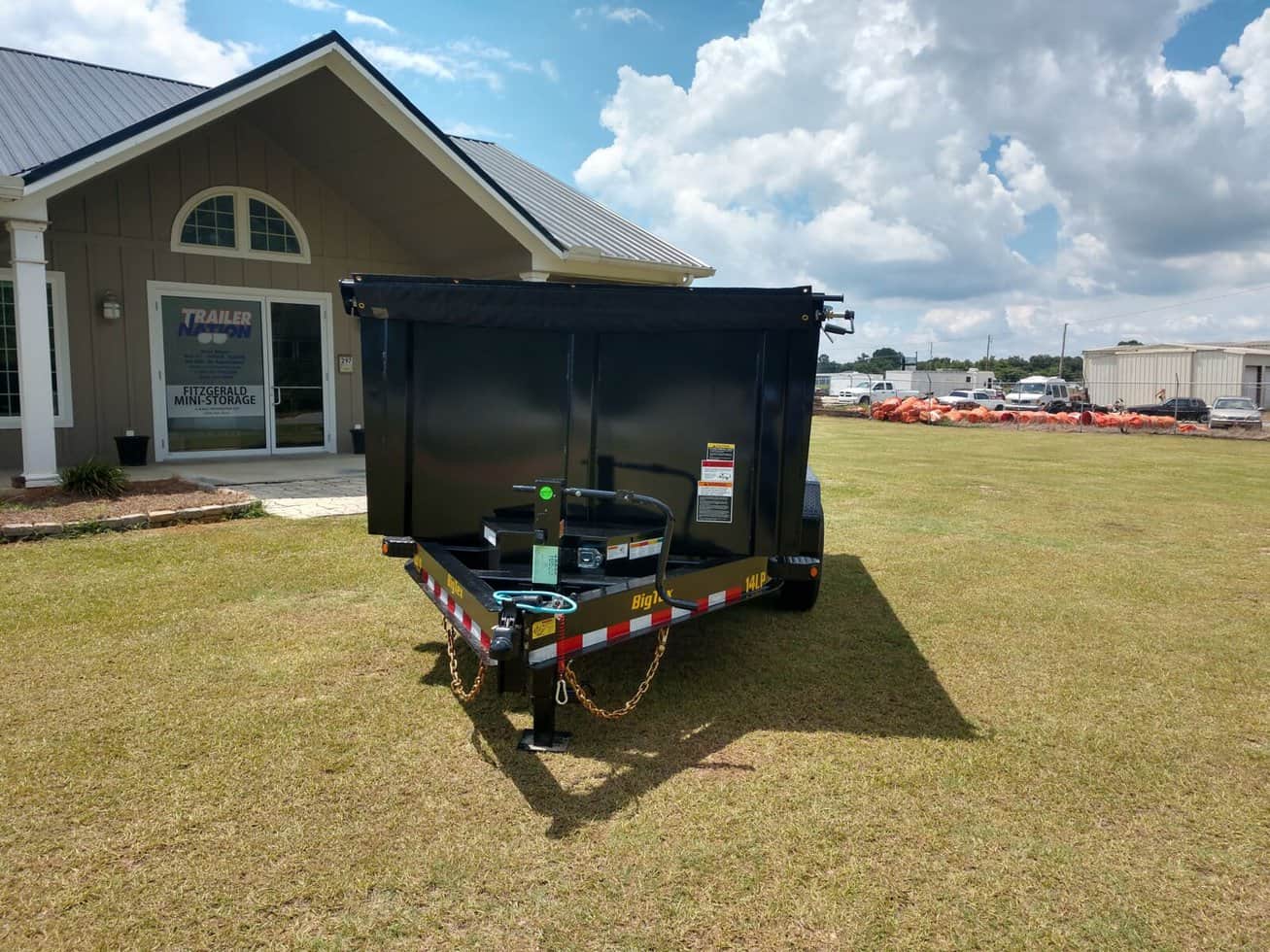 BIG TEX 7x14 DUMP TRAILER 7 TON 14LP-14 HIGH SIDE | Trailer Nation
