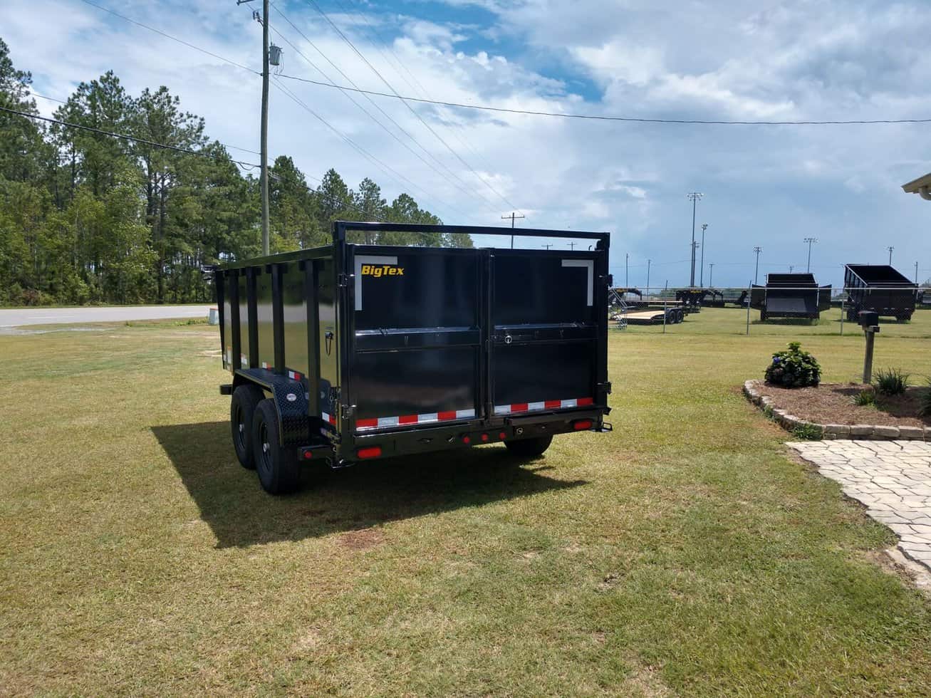 BIG TEX 7x14 DUMP TRAILER 7 TON 14LP-14 HIGH SIDE | Trailer Nation