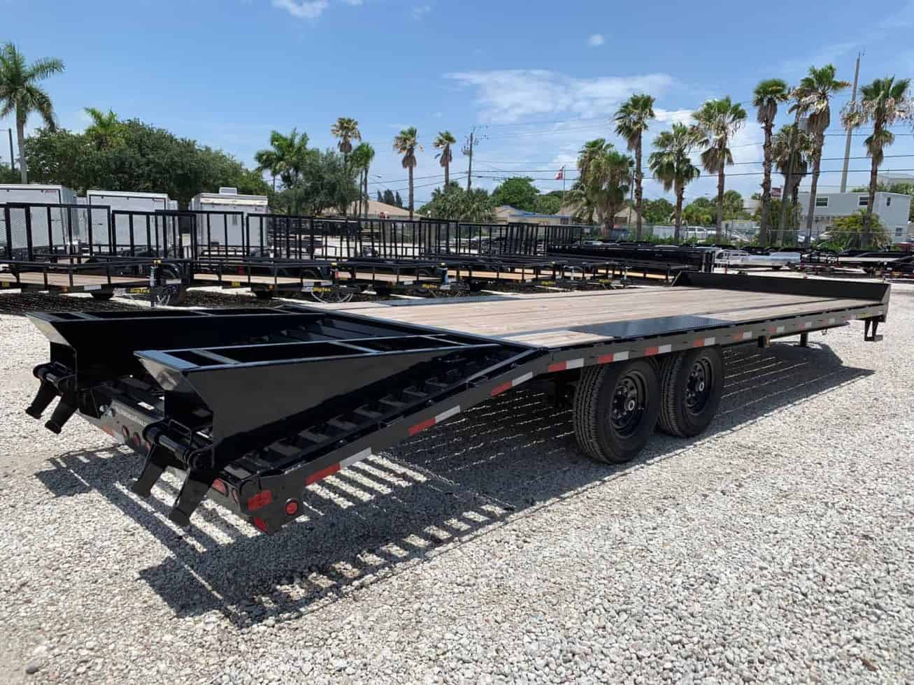 BIG TEX 25' DECKOVER TRAILER 7 TON 14PH-20+5 | Trailer Nation